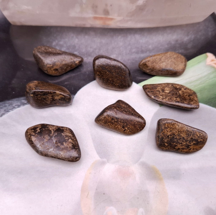 Pierres Roulées de Bronzite